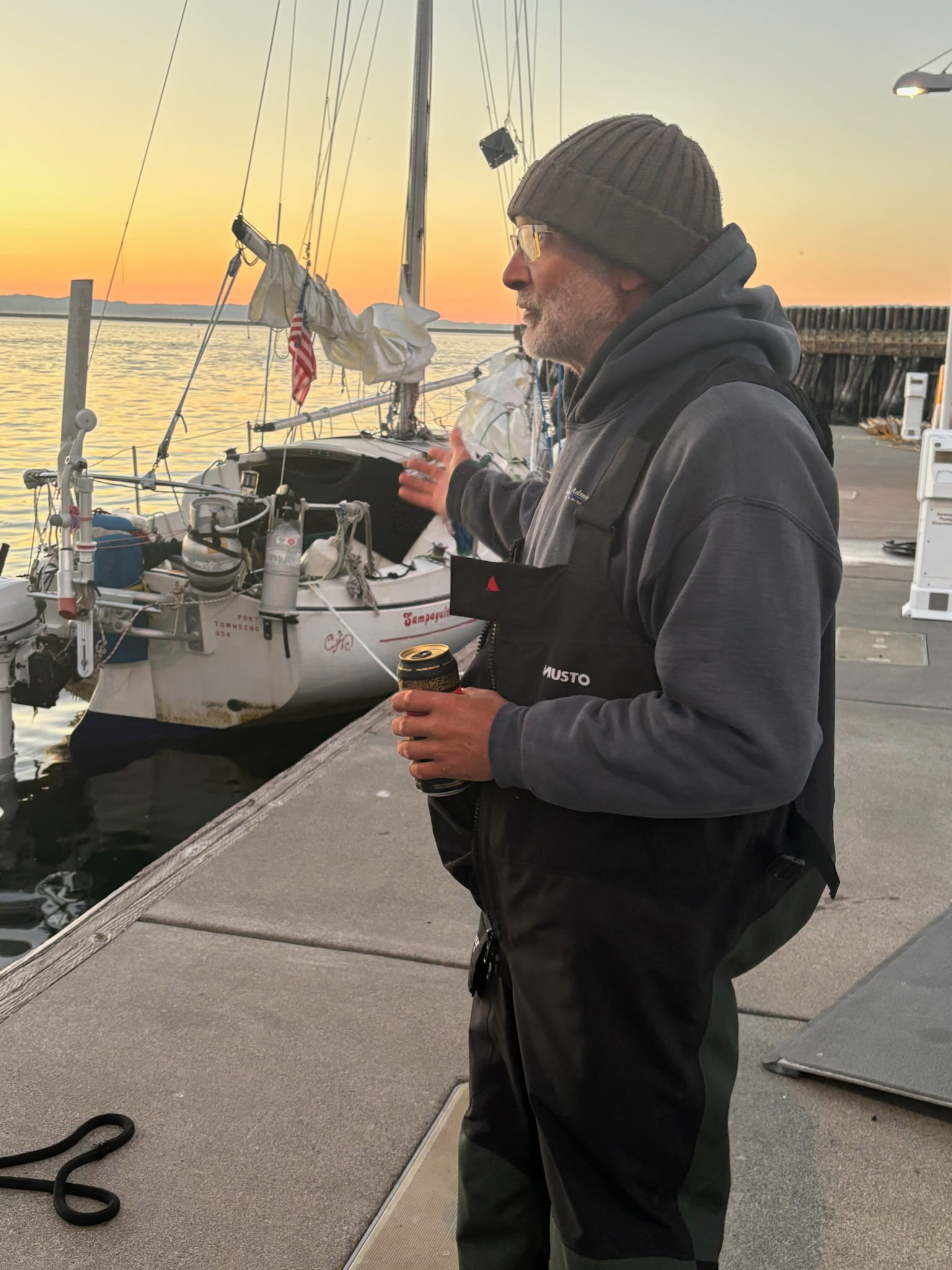The Resourceful Sailor Configures a Spinnaker Pole Holder | Sailing ...